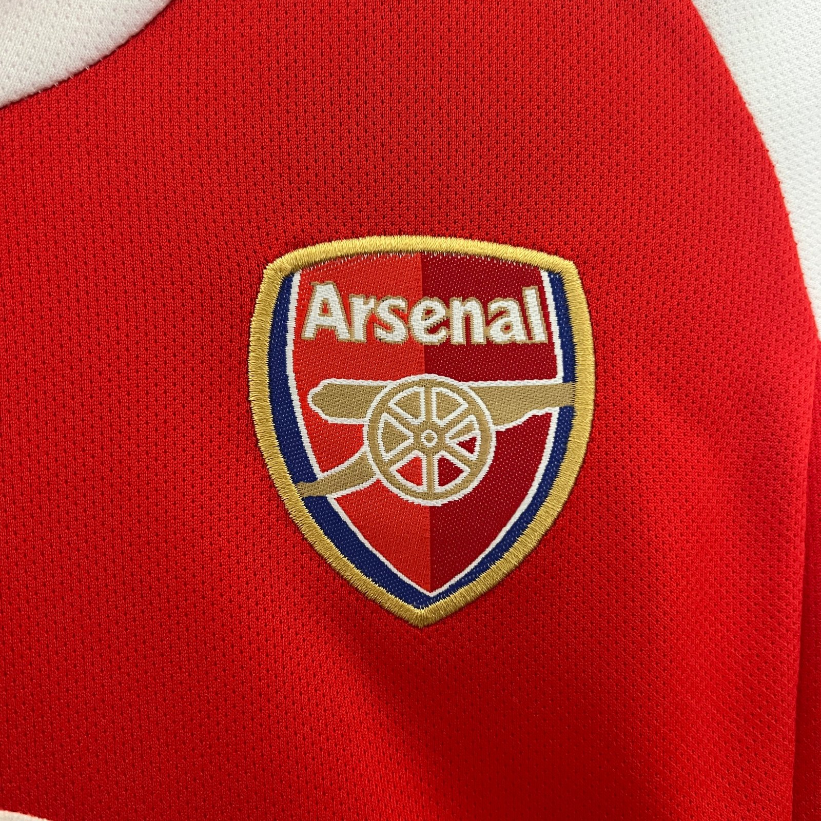 CAMISETA PRIMERA EQUIPACIÓN ARSENAL 2002/04 INFANTIL – Camisetas South