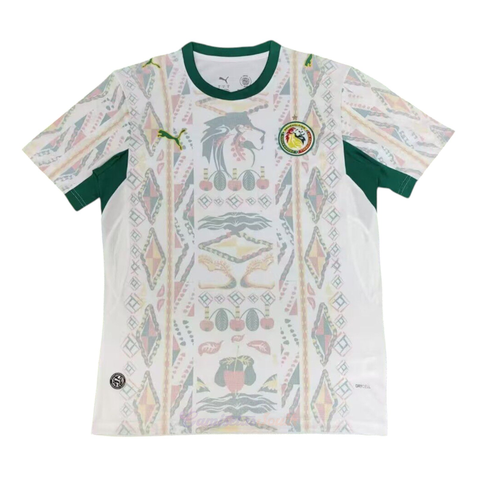 CAMISETA PRIMERA EQUIPACIÓN SENEGAL 2026 VERSIÓN FAN – Camisetas South