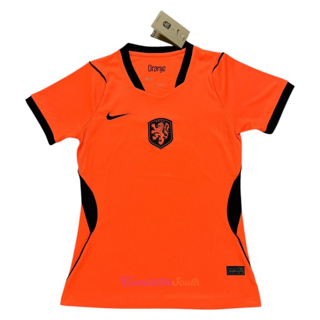 CAMISETA PRIMERA EQUIPACIÓN PAÍSES BAJOS 2026 VERSIÓN FEMENINA ...